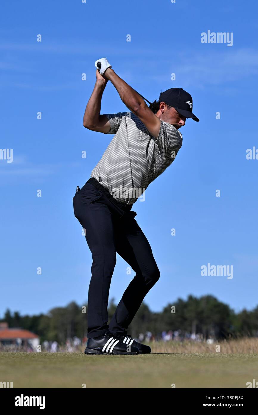 England's Marco Penge on day three of the Scottish Open 2025 at The ...