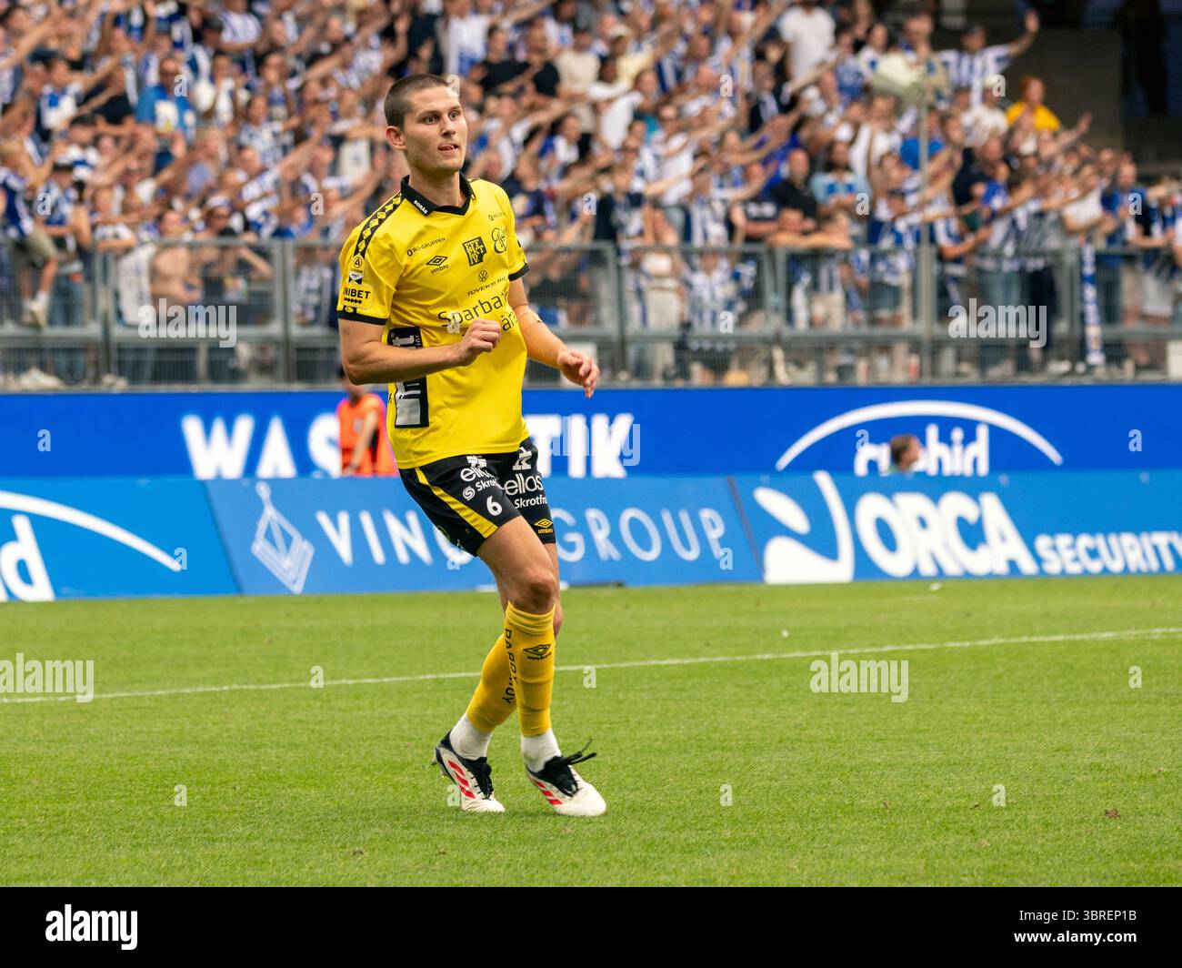 Gothenburg, Sweden. 12th Jul 2025. Moment in second half of match ...