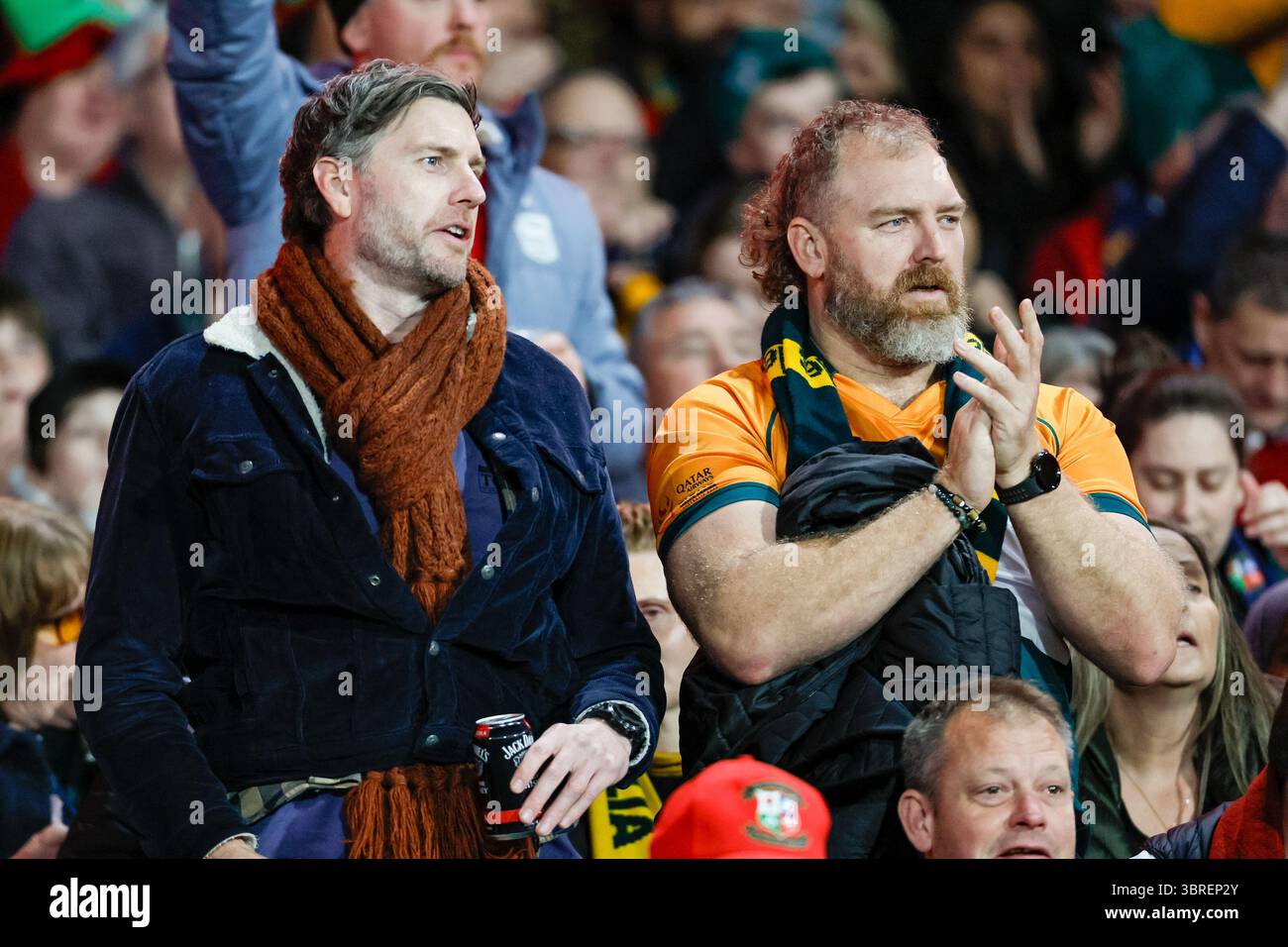 Adelaide, Australia, 12th July 2025 English-Irish Lions vs Australia-New Zealand International ...