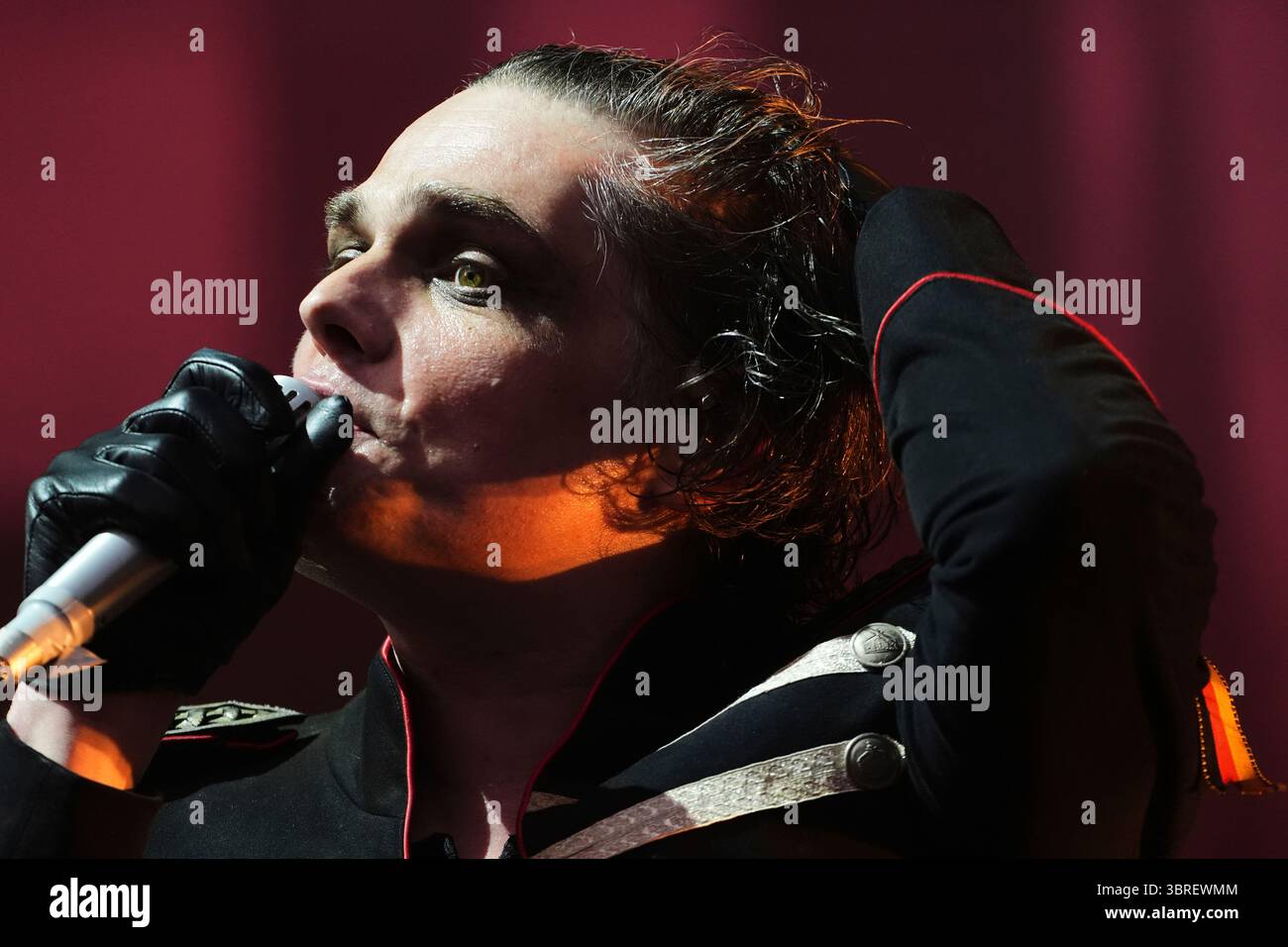 Gerard Way of My Chemical Romance performs during the opening night of ...