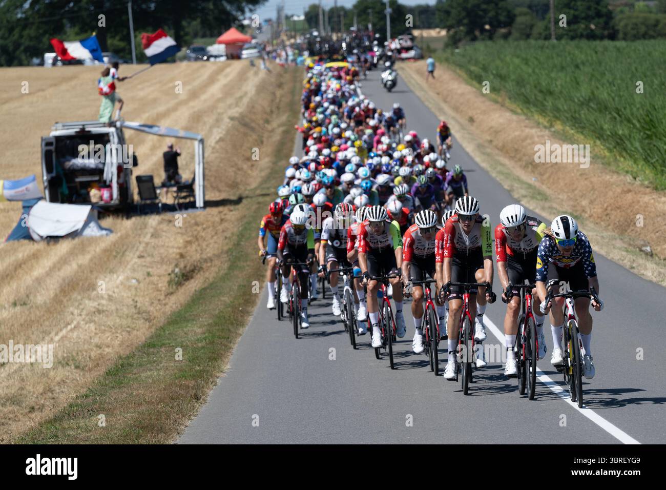 Tour de France 2025, Stage 8, Saint-Meen-Le-Grand to Laval Espace ...
