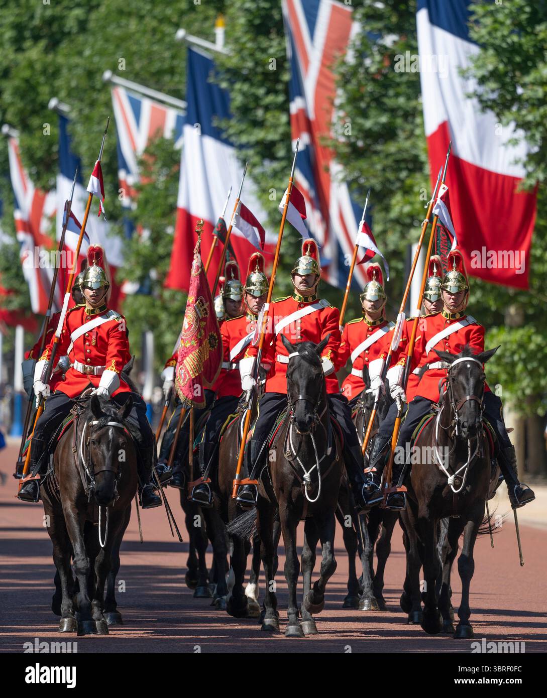 Horse Guards Parade, London, UK. 11th July, 2025. Lord Strathcona’s Horse, a Regiment from ...
