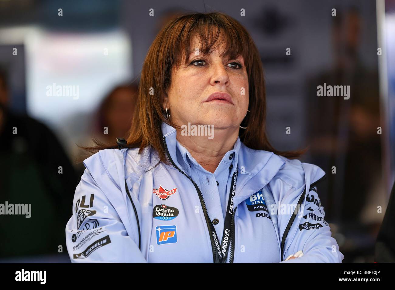 HOHENSTEIN-ERNSTTHAL, GERMANY - JULY 12: Nadia Padovani, team princial ...