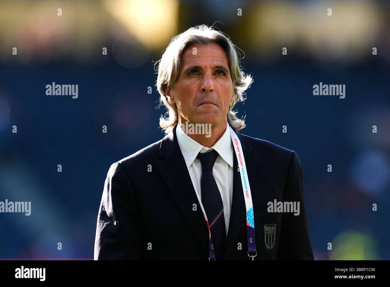 Italy assistant head coach Alessandro Turone before the UEFA Women's ...