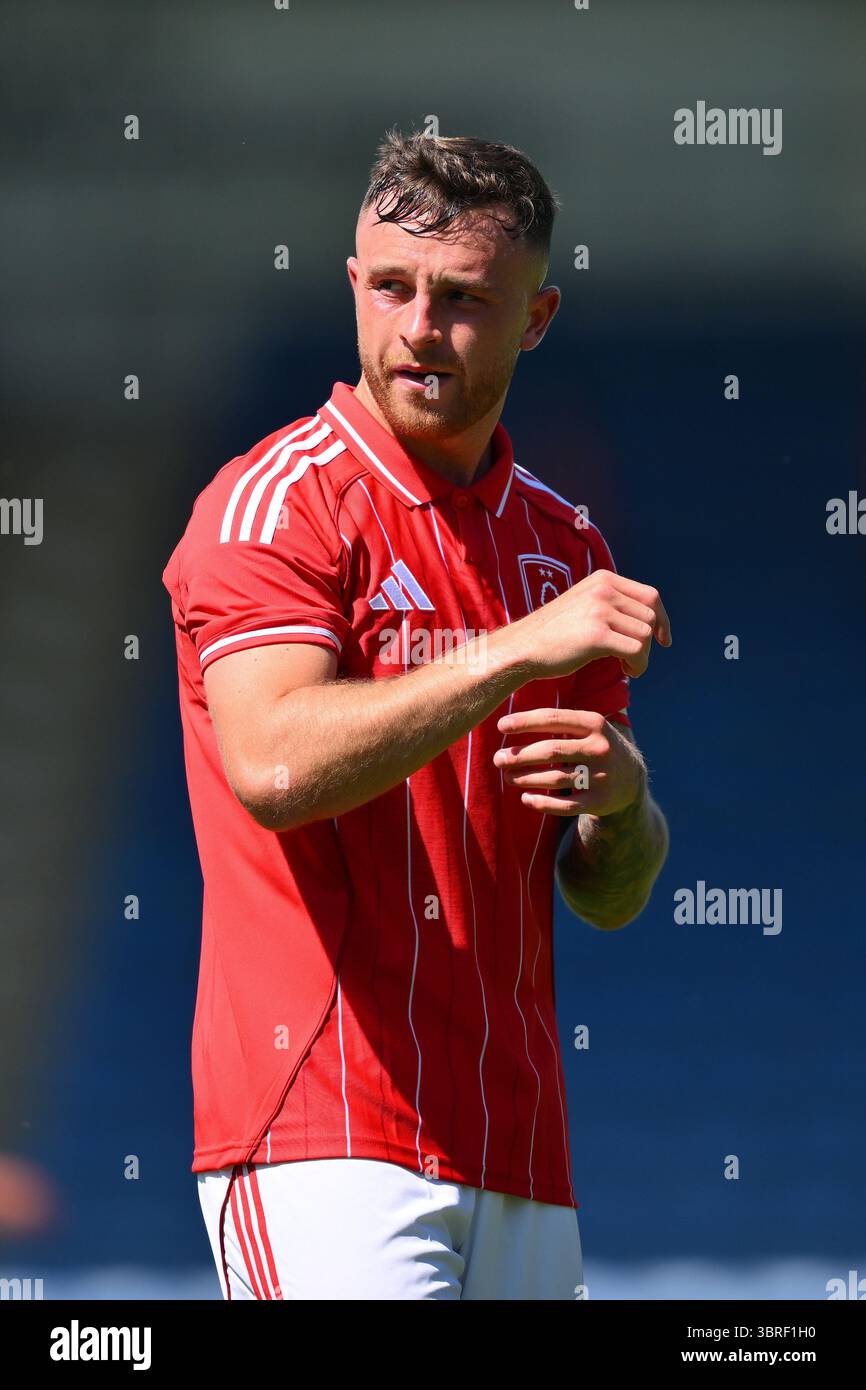 Dale Taylor of Nottingham Forest during the Pre-season Friendly match ...
