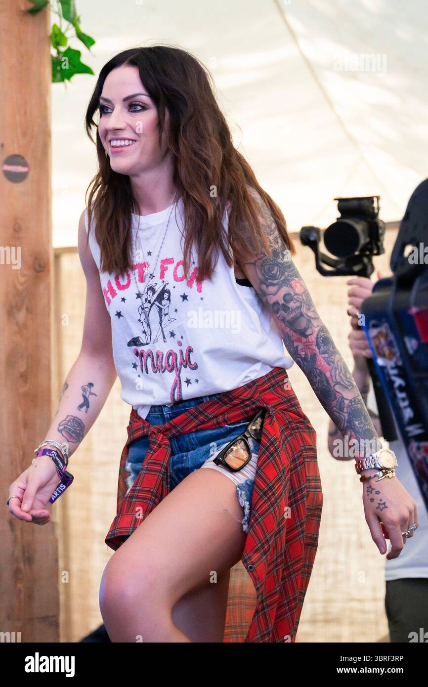 Amy Macdonald performs a secret gig at TRNSMT festival in Glasgow ...