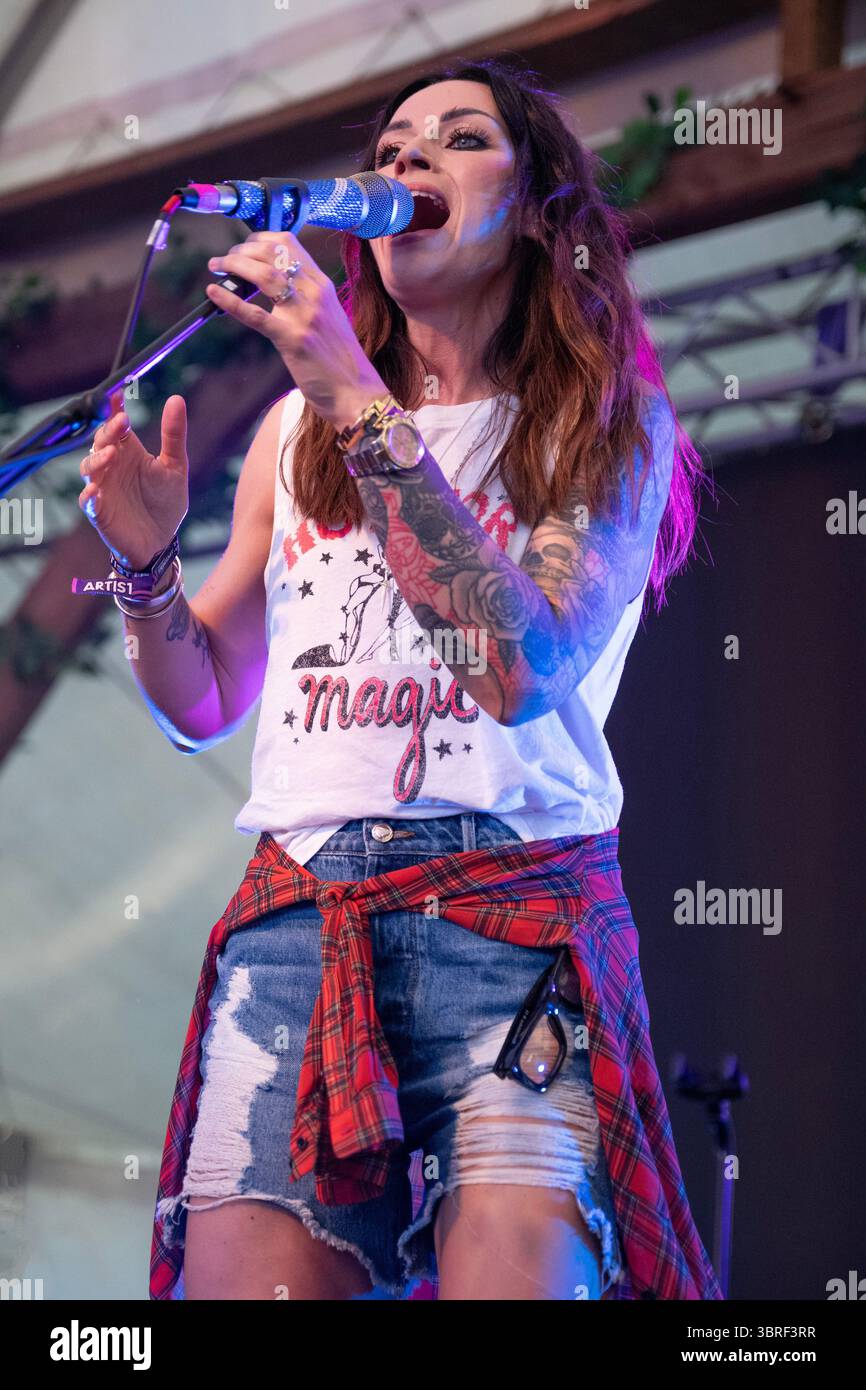 Amy Macdonald performs a secret gig at TRNSMT festival in Glasgow ...