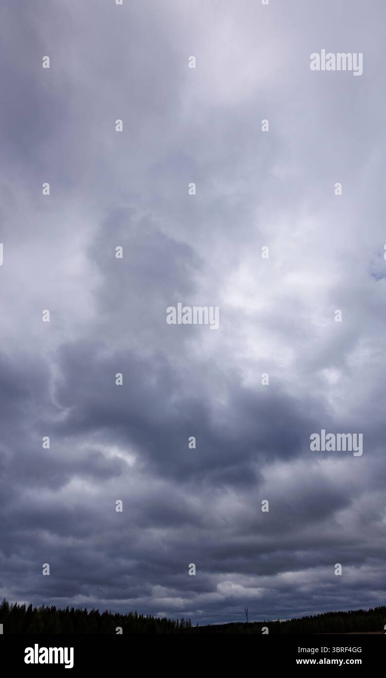 Landscape low clouds covering hi-res stock photography and images - Alamy