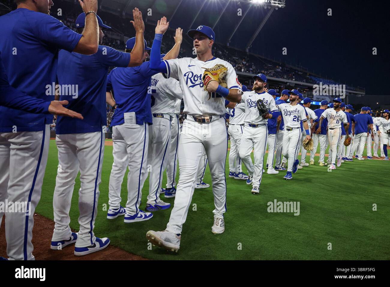 July 9, 2025: Kansas City Royals left fielder Nick Loftin (12 ...