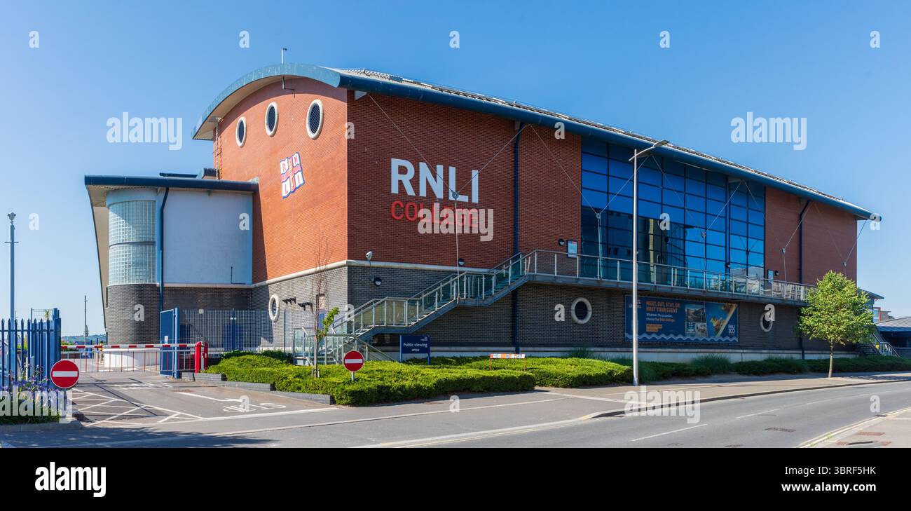 Poole, UK - July 12th 2025: The RNLI College is the training centre for ...
