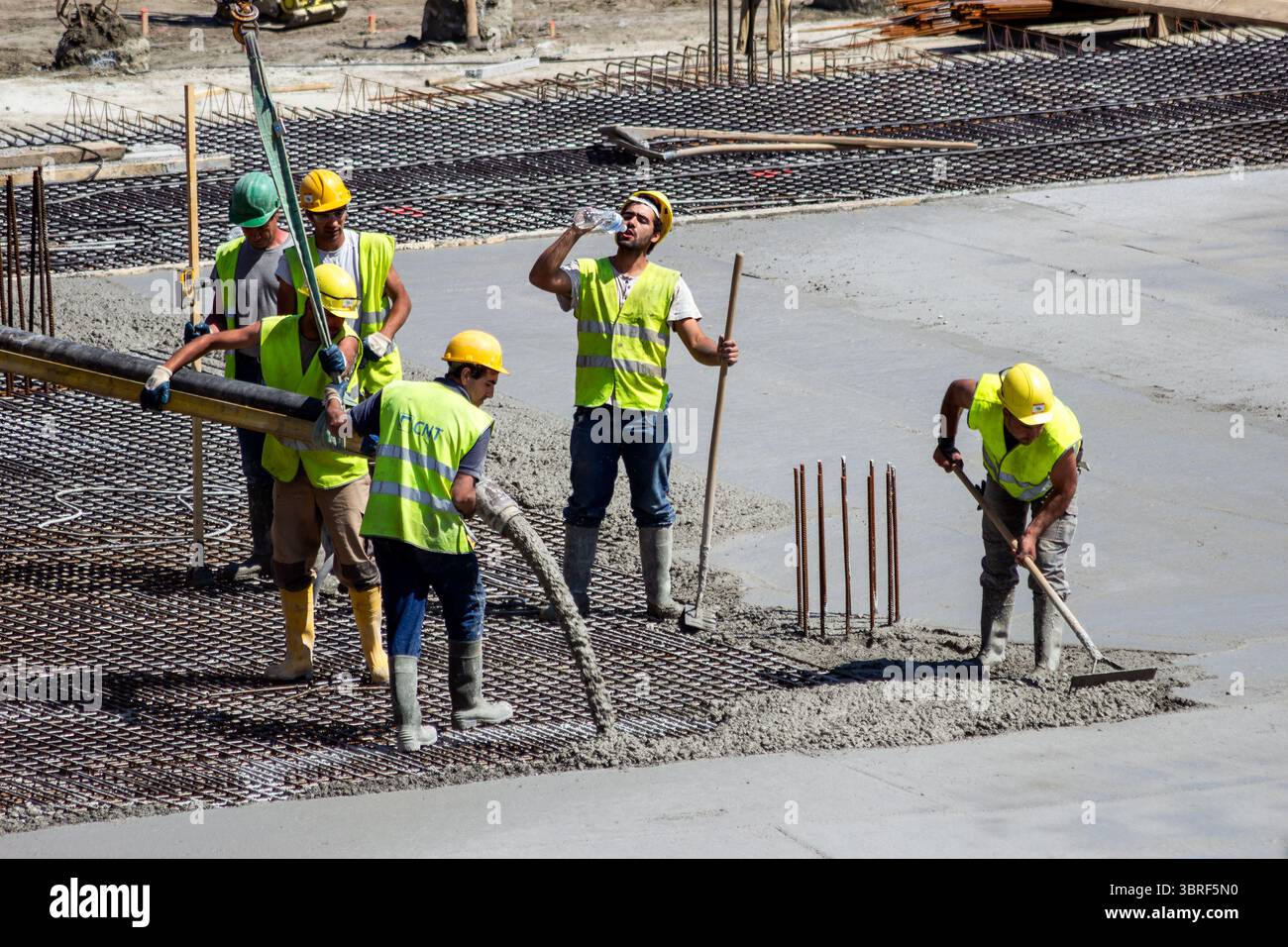 Concrete crew commercial concrete hi-res stock photography and images ...