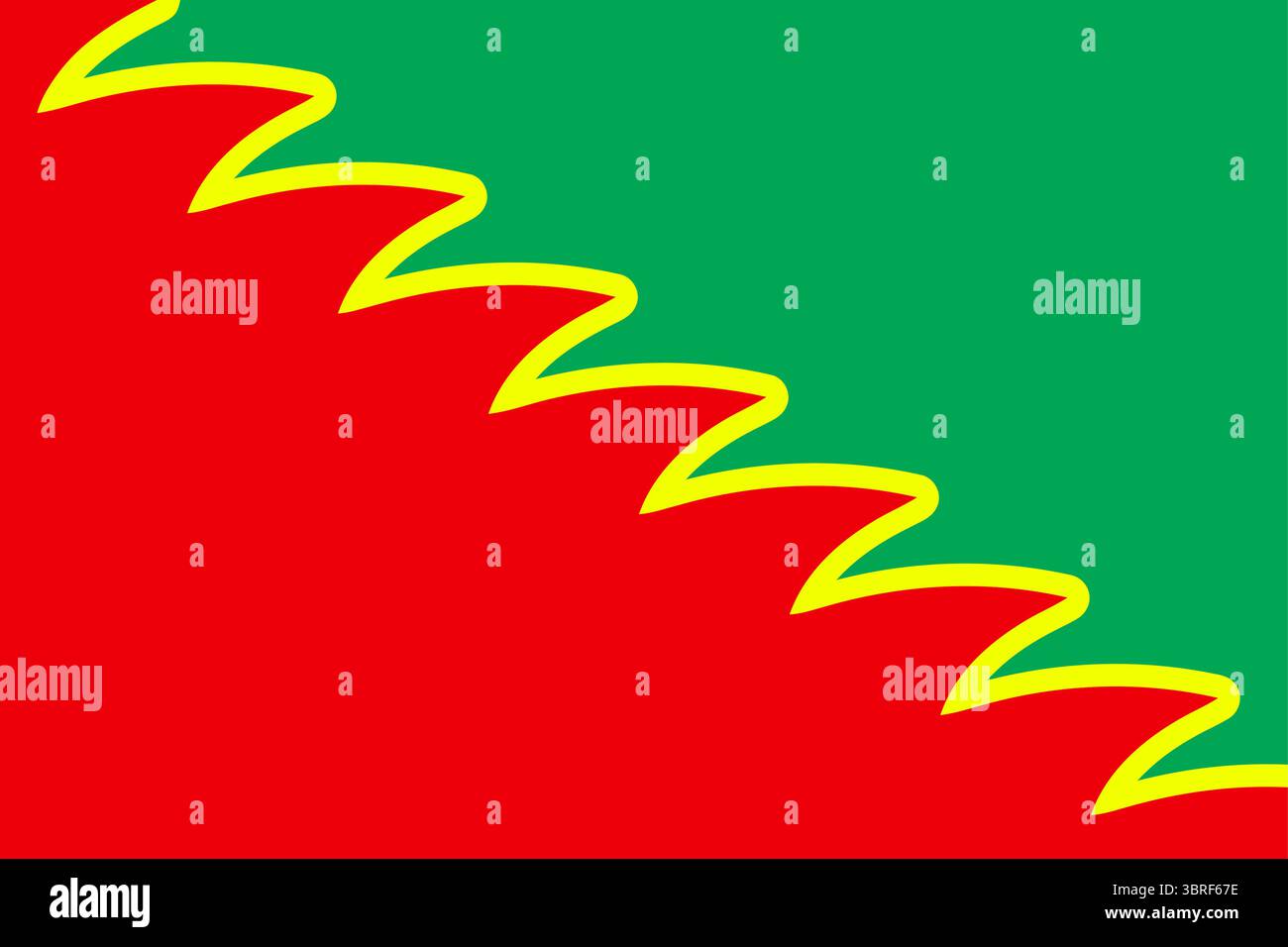Flag of Avdiivka, Ukraine – official municipal flag with local emblem ...