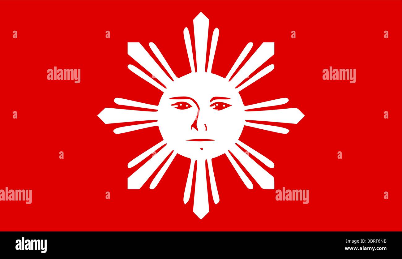 Flag of the Tagalog People, Philippines – traditional ethnic banner ...
