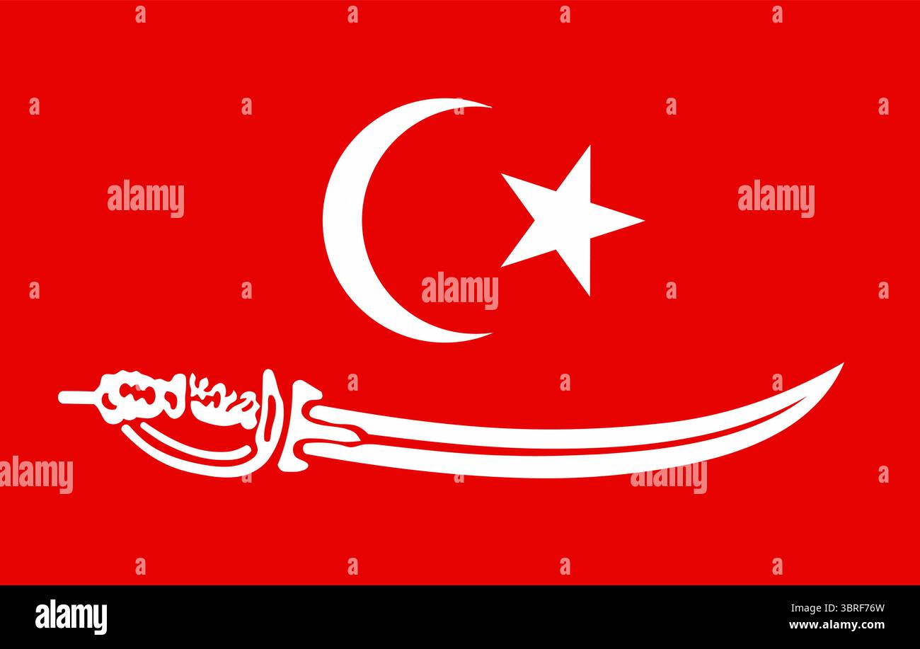 Flag of the Aceh Sultanate – historical Indonesian sultanate flag ...