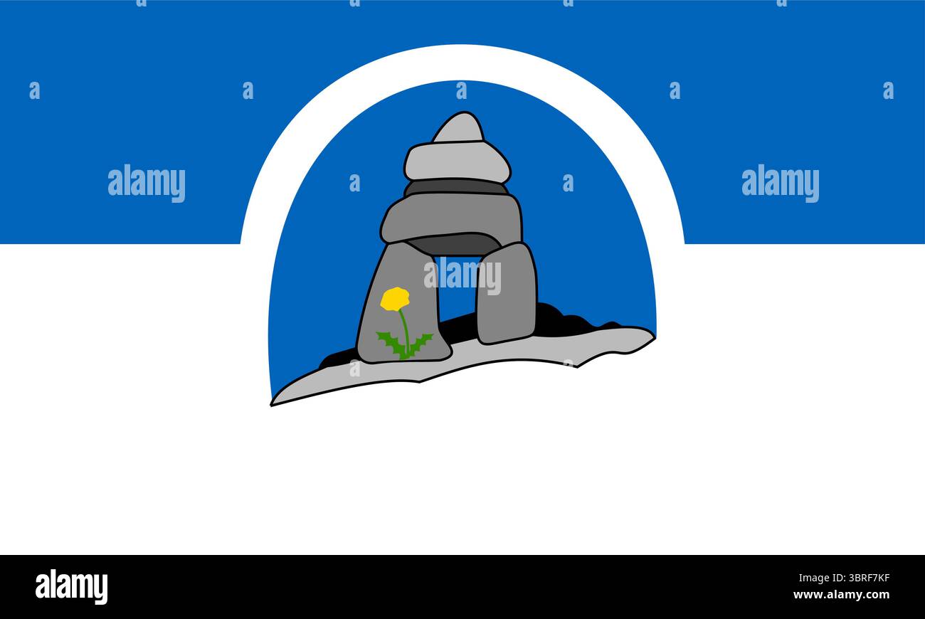 Inuit symbolism in flags hi-res stock photography and images - Alamy