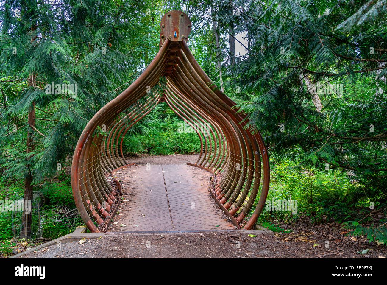 A view of Salmon Bone Bridge in Seattle, Washington Stock Photo - Alamy