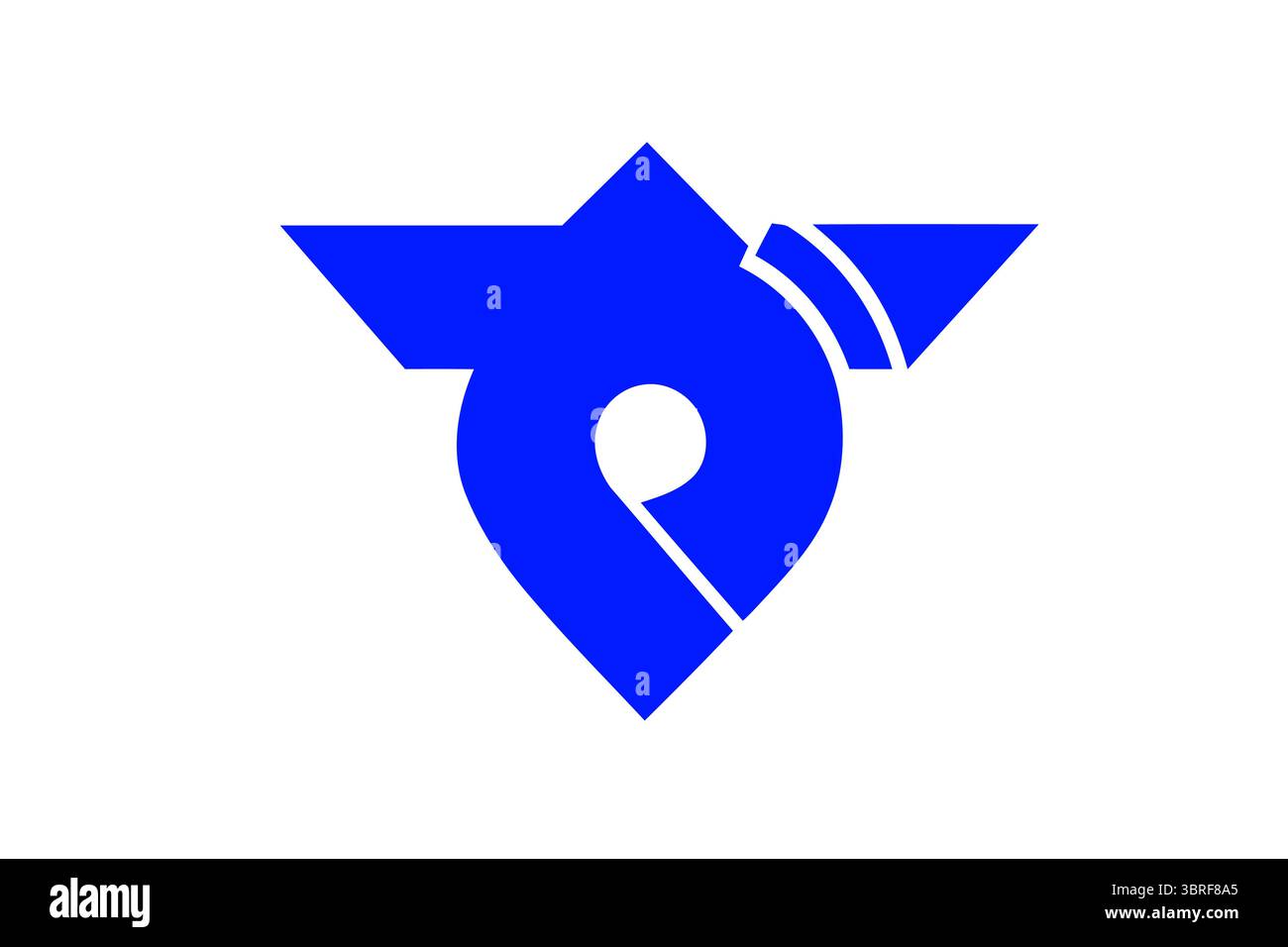 Flag of Zentsuji, Kagawa, Japan – Official city flag featuring stylized ...