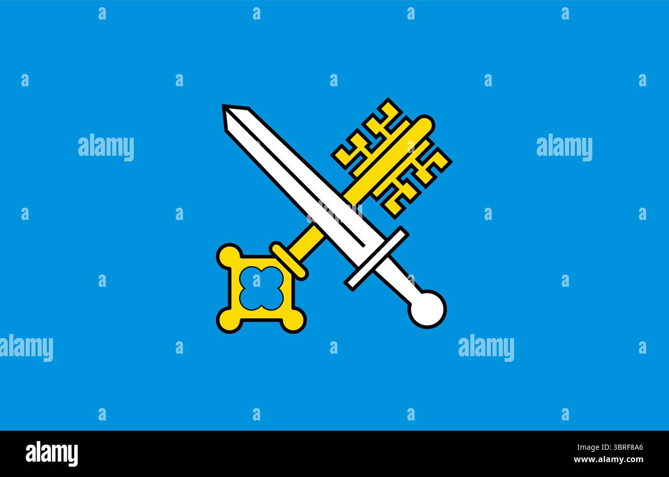 Flag of Allschwil, Basel-Landschaft, Switzerland – Municipal flag ...