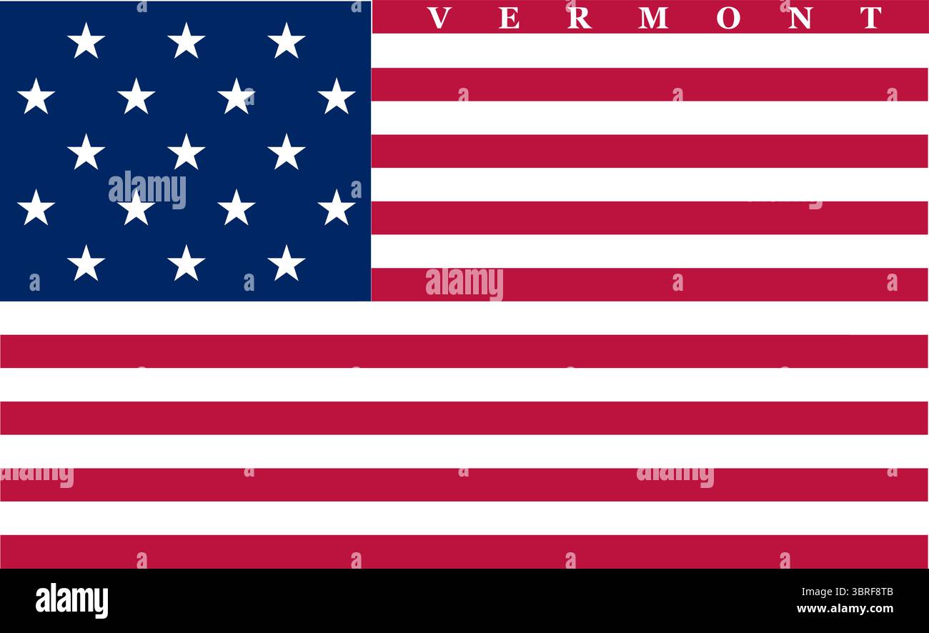 Historical Flag of Vermont (1804–1837) – early 19th-century state flag ...