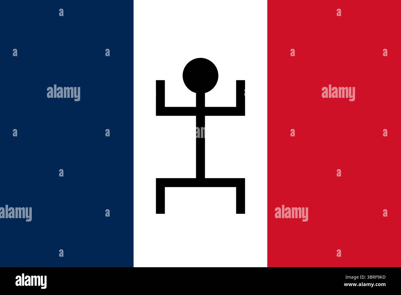 French historical flag Stock Vector Images - Alamy