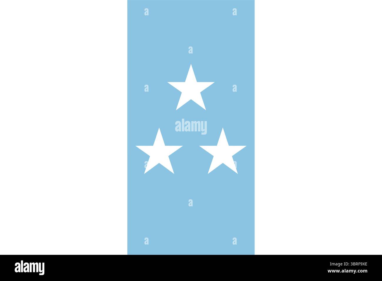 Flag of Ecuador (1845) – historical tricolor national flag with white ...