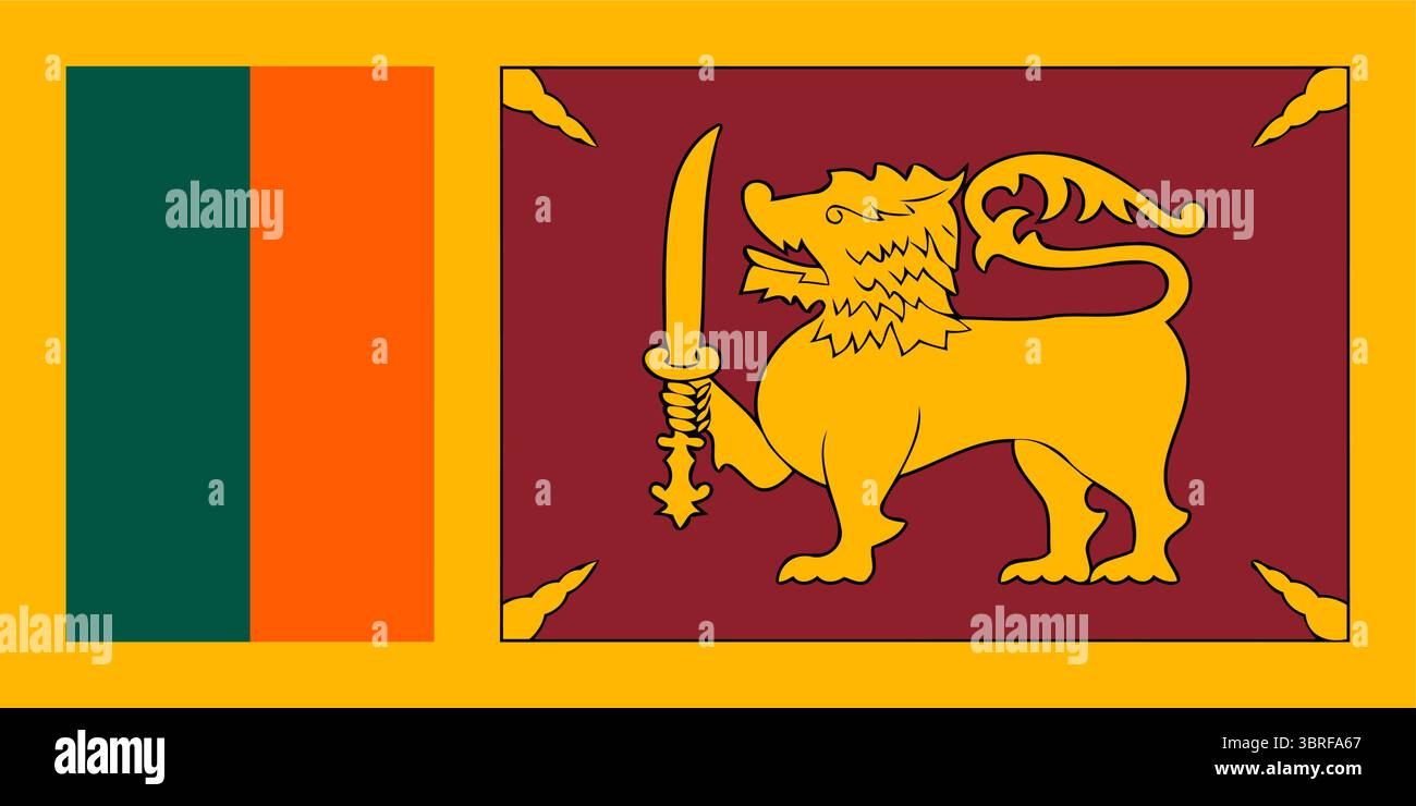 Sri lanka historic banner Stock Vector Images - Alamy