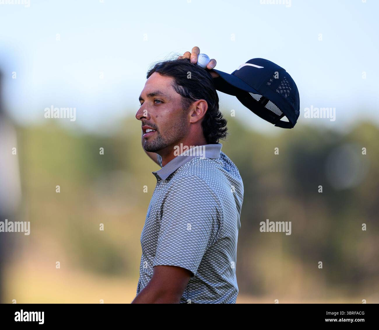 England's Marco Penge on the 18th hole on day three of the Scottish ...