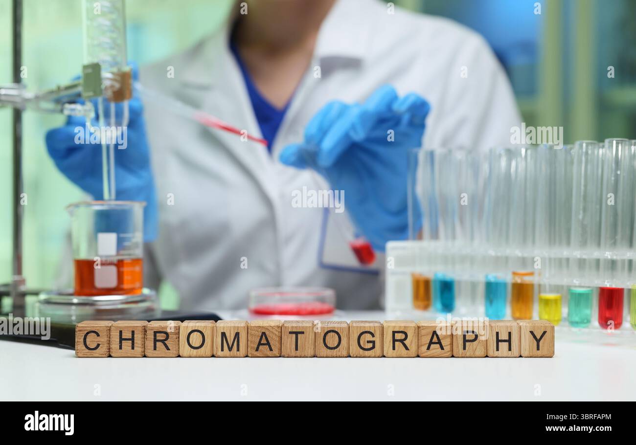The Chromatography Process in a Contemporary Laboratory Setting for ...