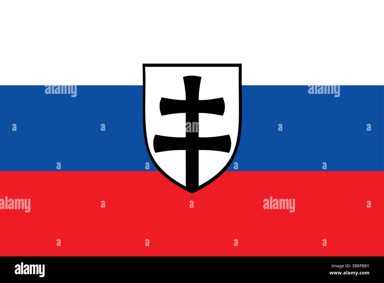 War Ensign of the First Slovak Republic (1939–1945) – historic military ...