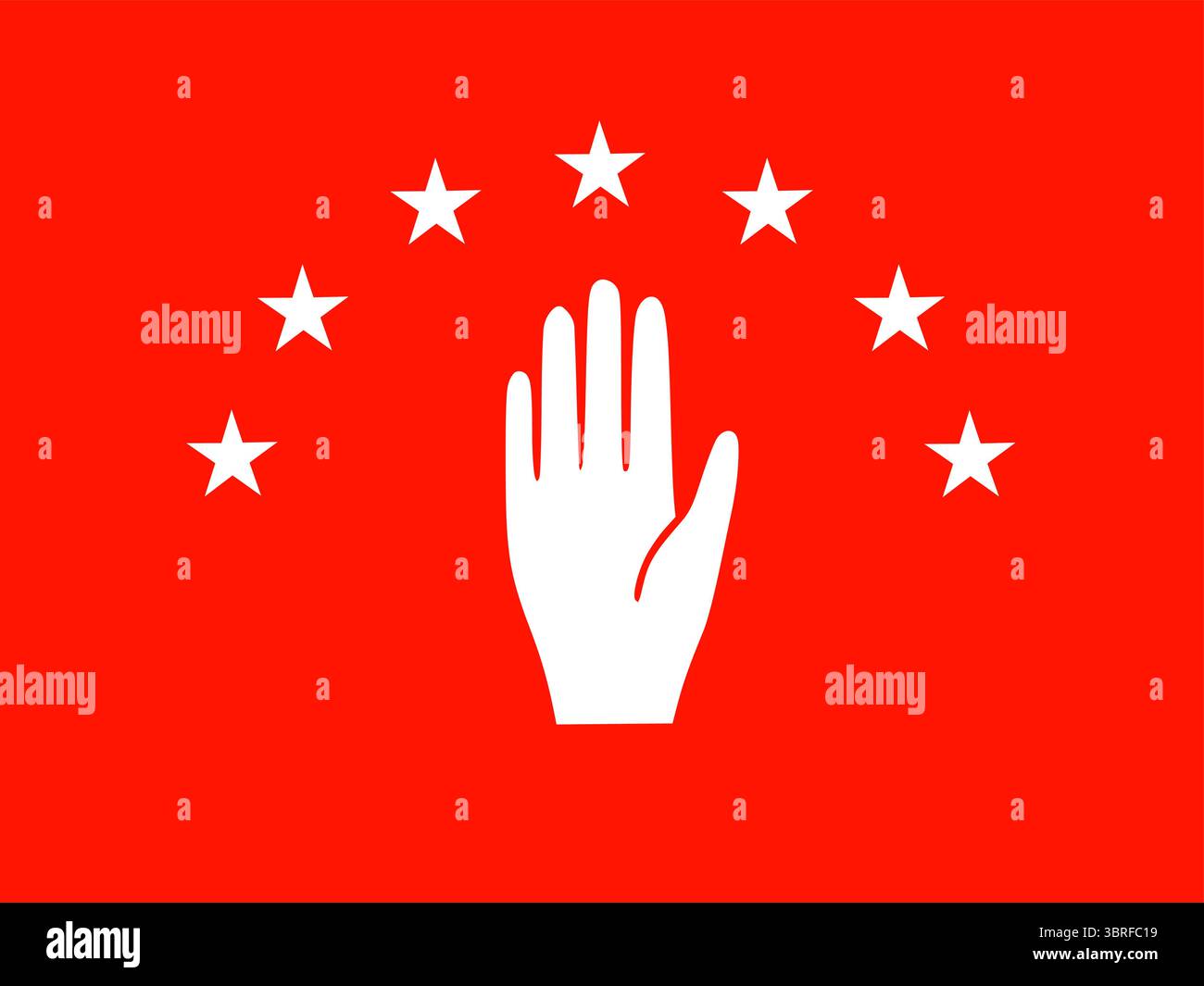 Flag of Abazinia – ethnic banner representing the Abazin people of the ...