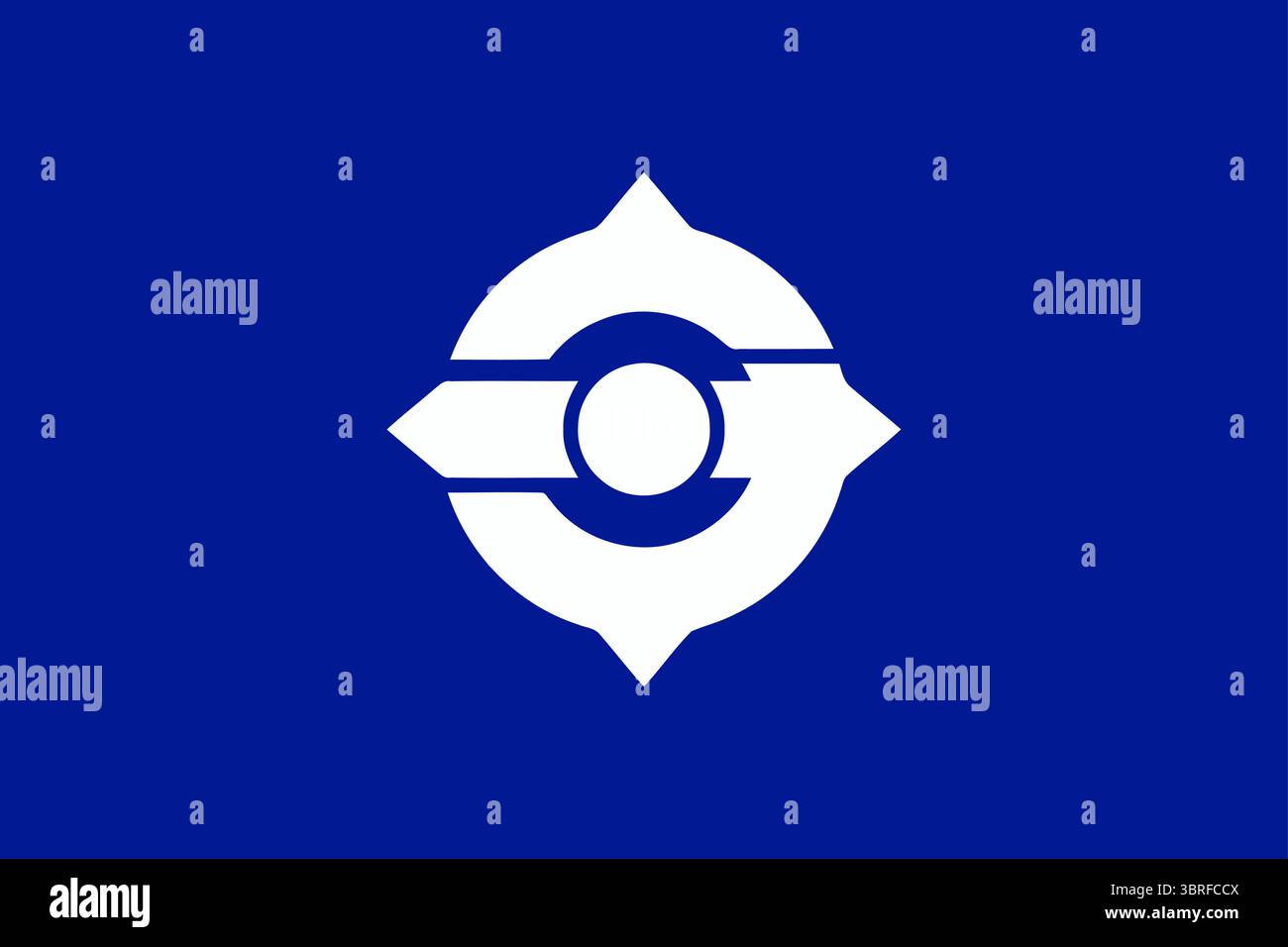 Official city flag logo Stock Vector Images - Alamy