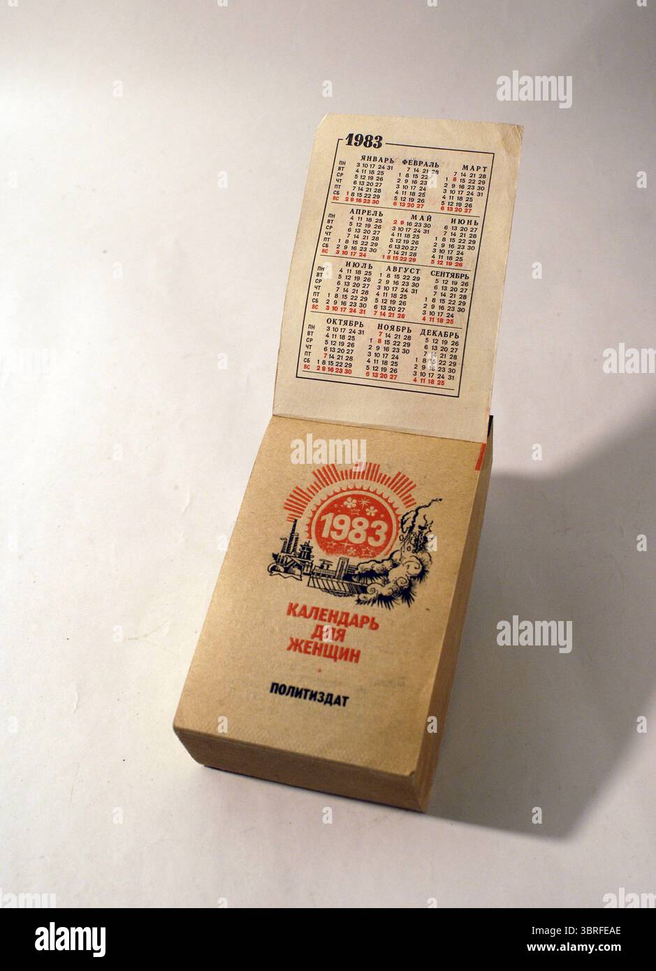 1983 calendario hi-res stock photography and images - Alamy