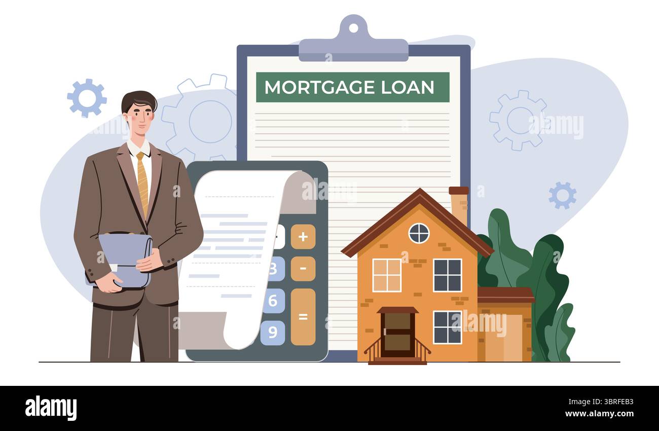 Agreement broker Stock Vector Images - Alamy
