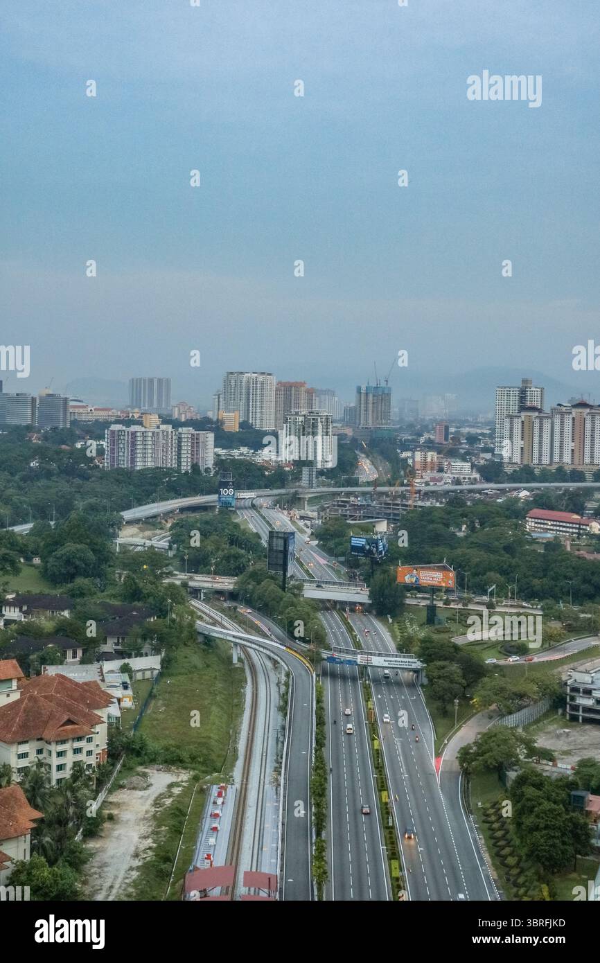 Kuala Lumpur, Malaysia - February 9, 2020 : dramatic scenery of ...