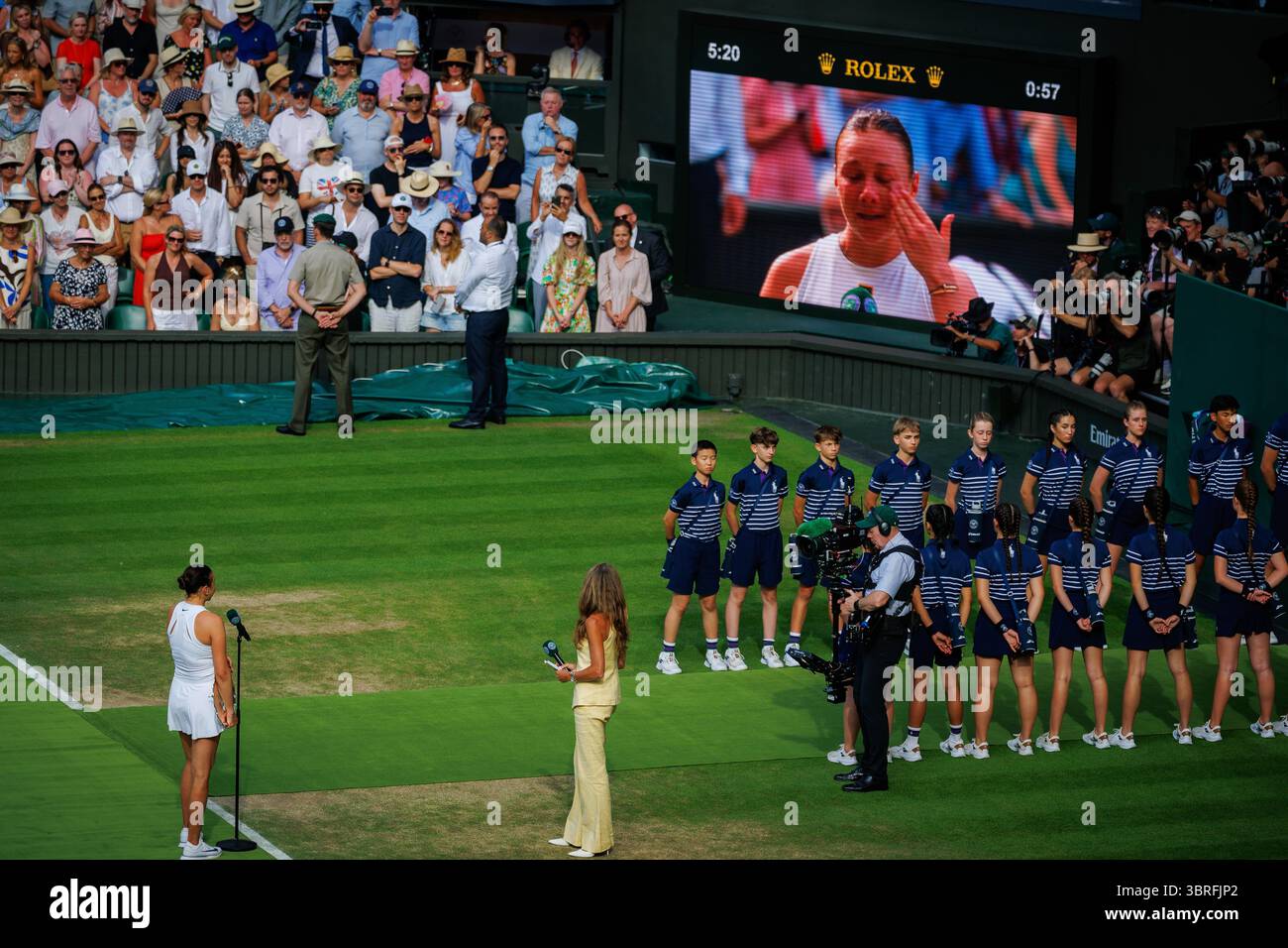 Amanda Anisimova (USA) during the Womens Final match against Iga ...