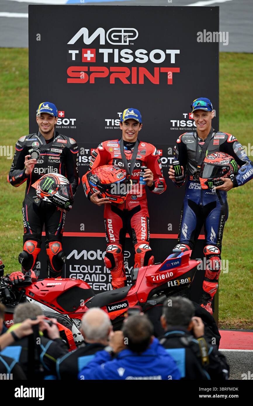Hohenstein Ernstthal, Allemagne. 12th July, 2025. MARQUEZ Marc (spa ...
