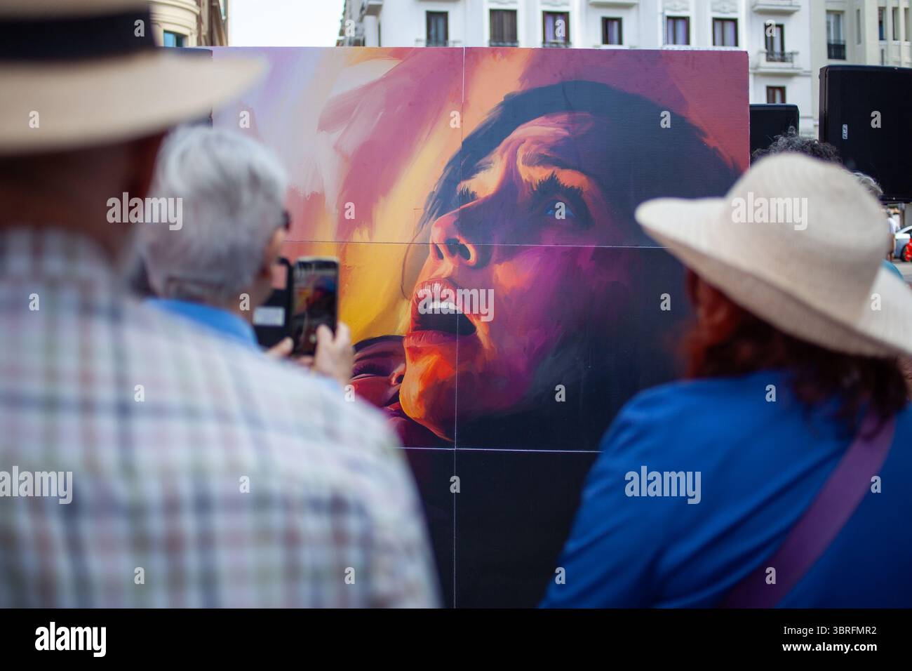 During a rally organized by the "Stop the War" platform under the ...