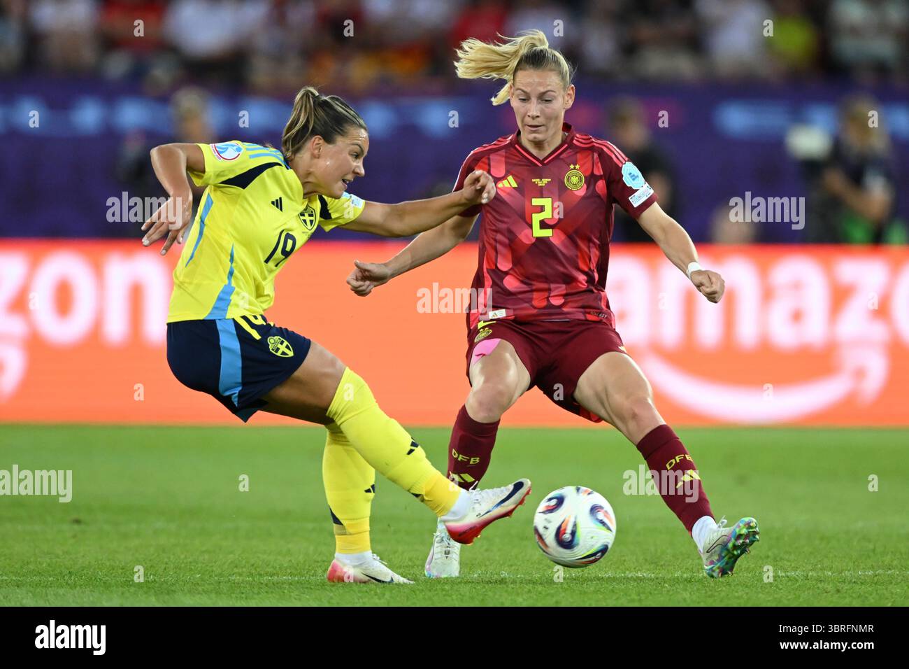 ZURICH - (l-r) Johanna Rytting Kaneryd of Sweden, Sarai Linder of ...
