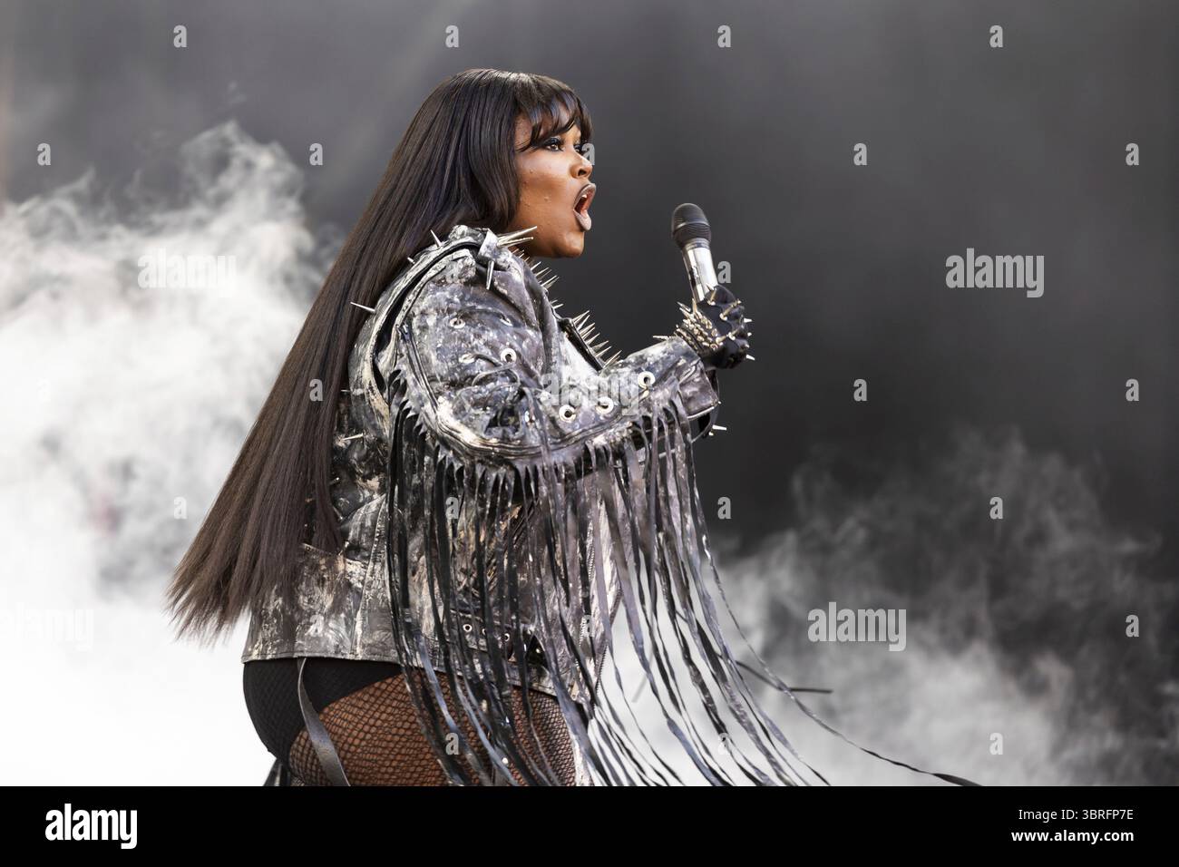 French singer Yseult performs on the Lake stage during the 59th ...