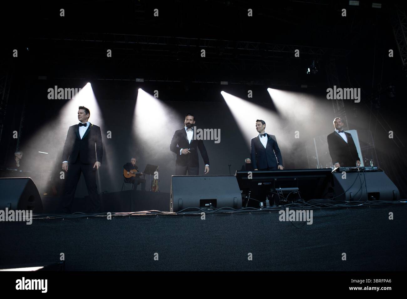 Edinburgh, Scotland, UK. 12th July, 2025. IL Divo performs on stage ...