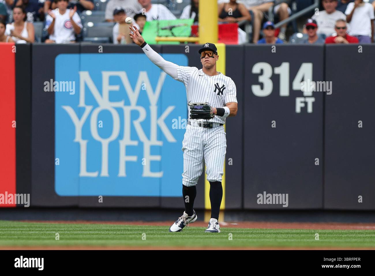 BRONX, NY - JULY 12: New York Yankees outfielder Aaron Judge (99 ...