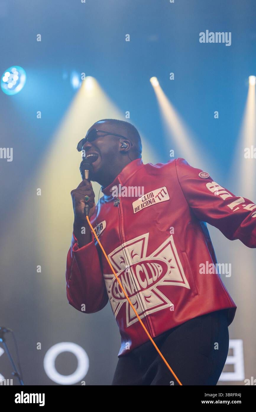 London, UK. July 12, 2025. English singer/songwriter Jacob Banks ...