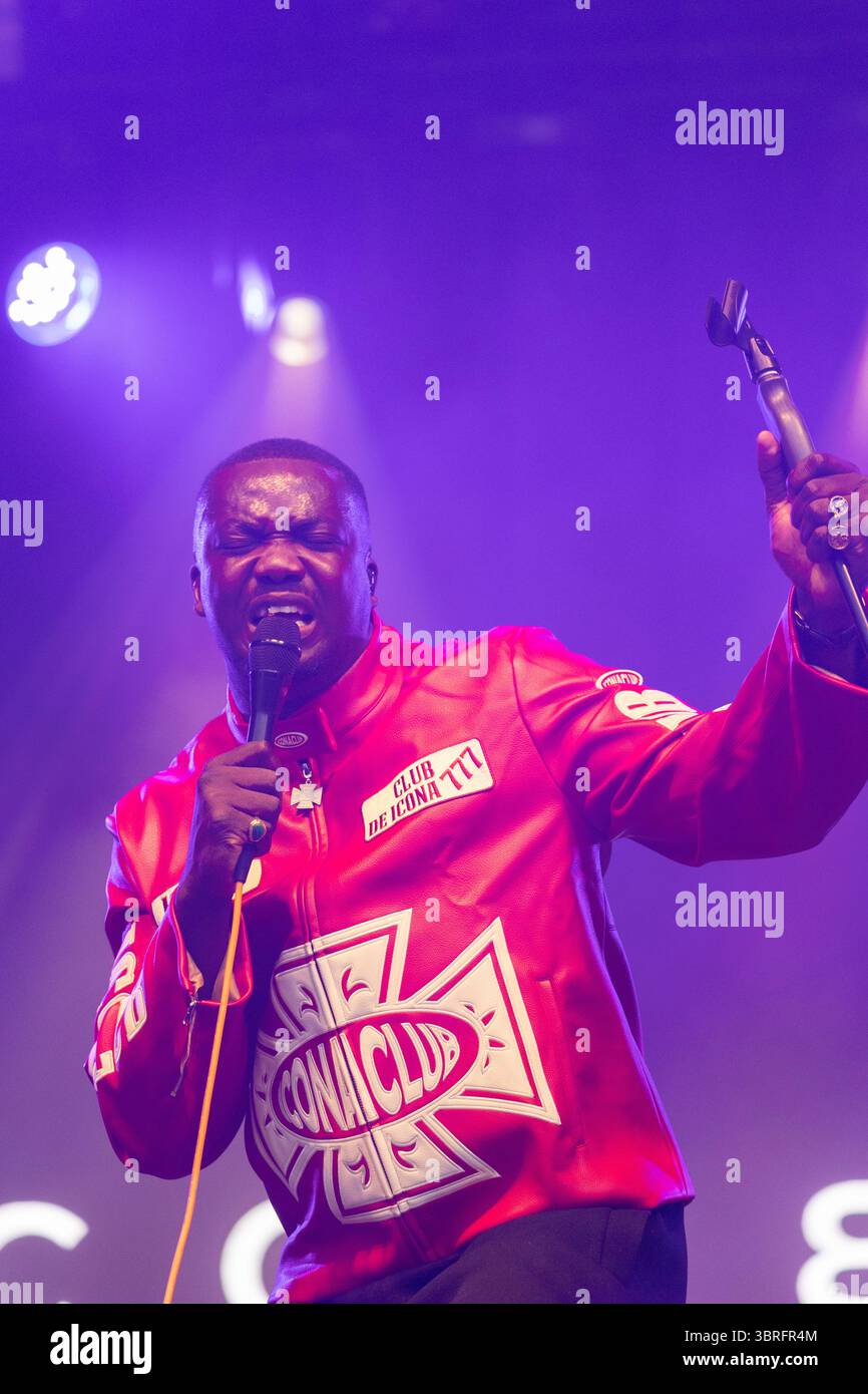 London, UK. July 12, 2025. English singer/songwriter Jacob Banks ...