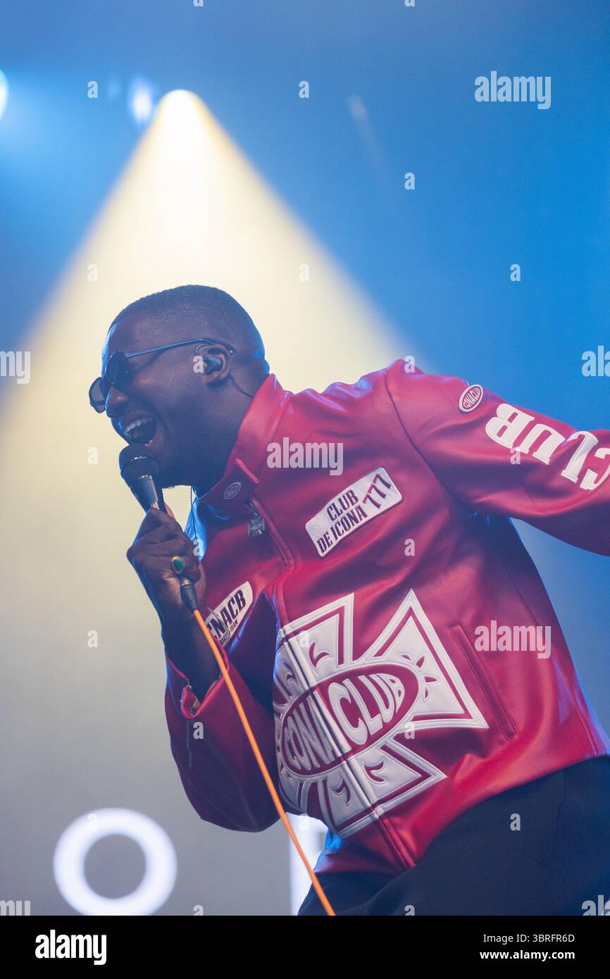 London, UK. July 12, 2025. English singer/songwriter Jacob Banks ...