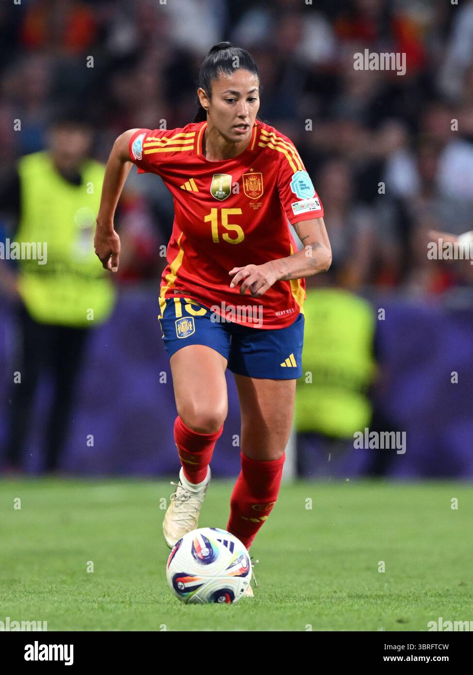 BERN - Leila Ouahabi of Spain during the European Championship Group B ...