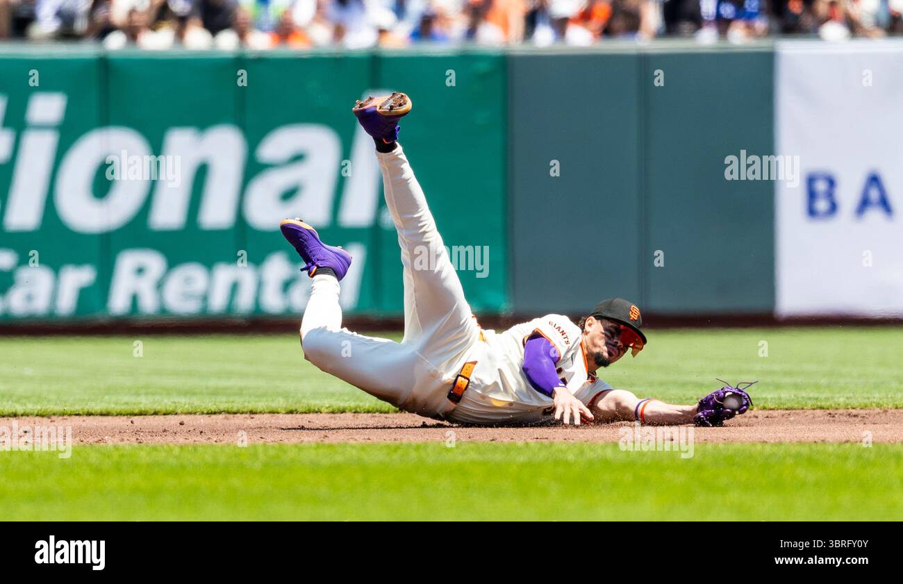 July 12 2025 San Francisco CA, U.S.A. Giants shortstop Willy Adames (2 ...
