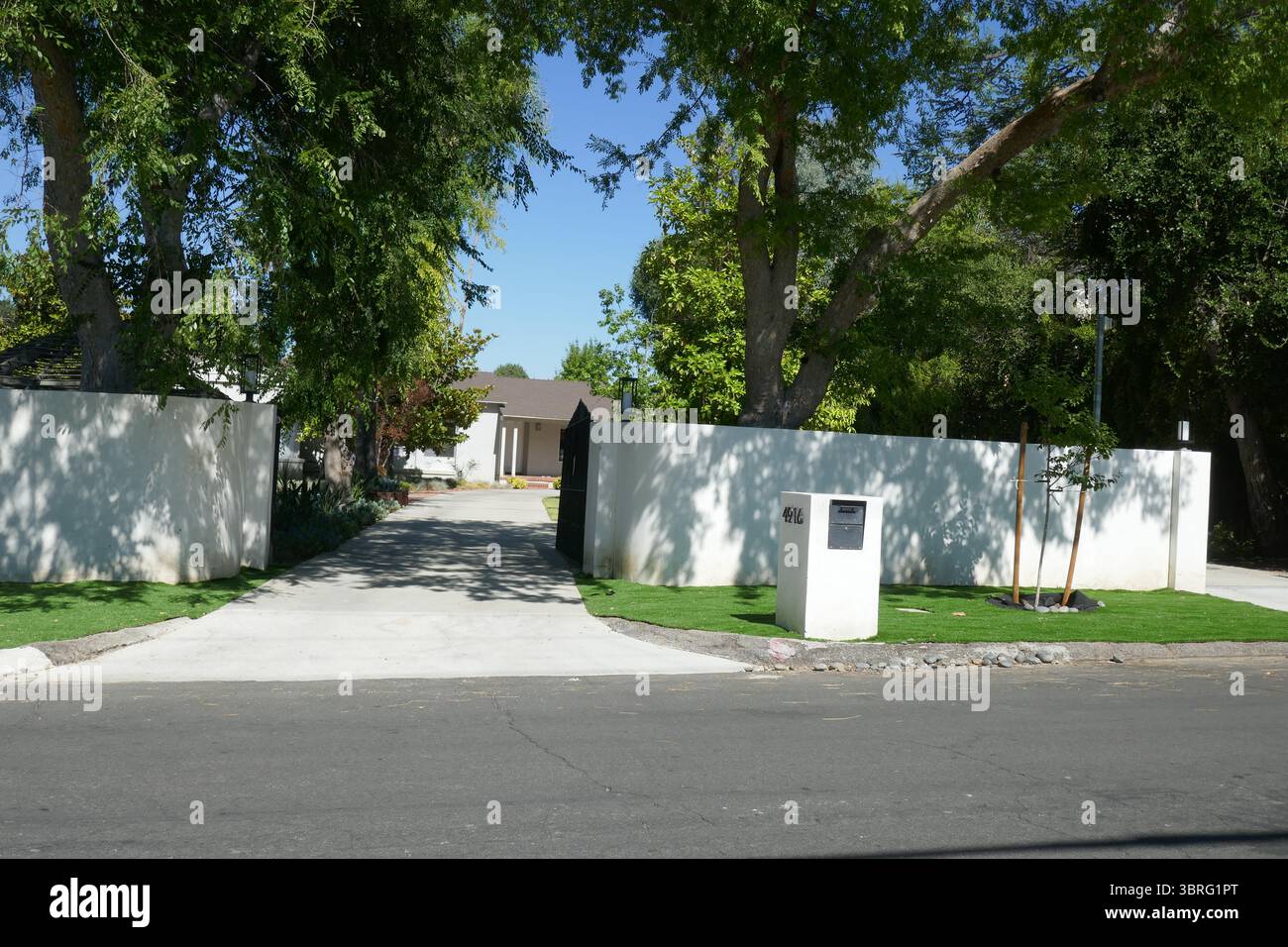 Encino, California, USA 11th July 2025 Actor Tige Andrews former home ...