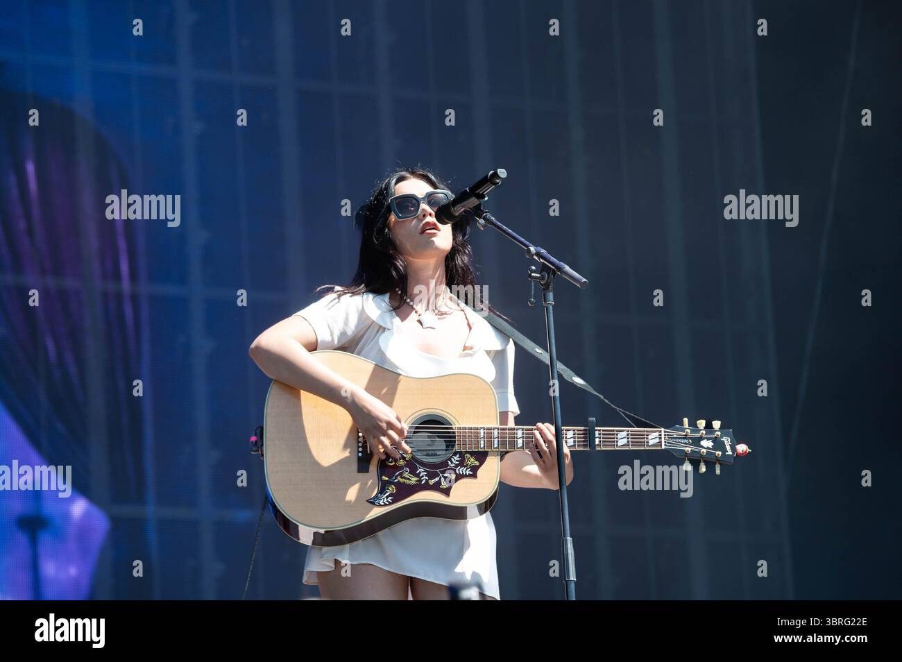 Glasgow, Scotland, UK. 12 July, 2025. Alessi Rose performing on the ...