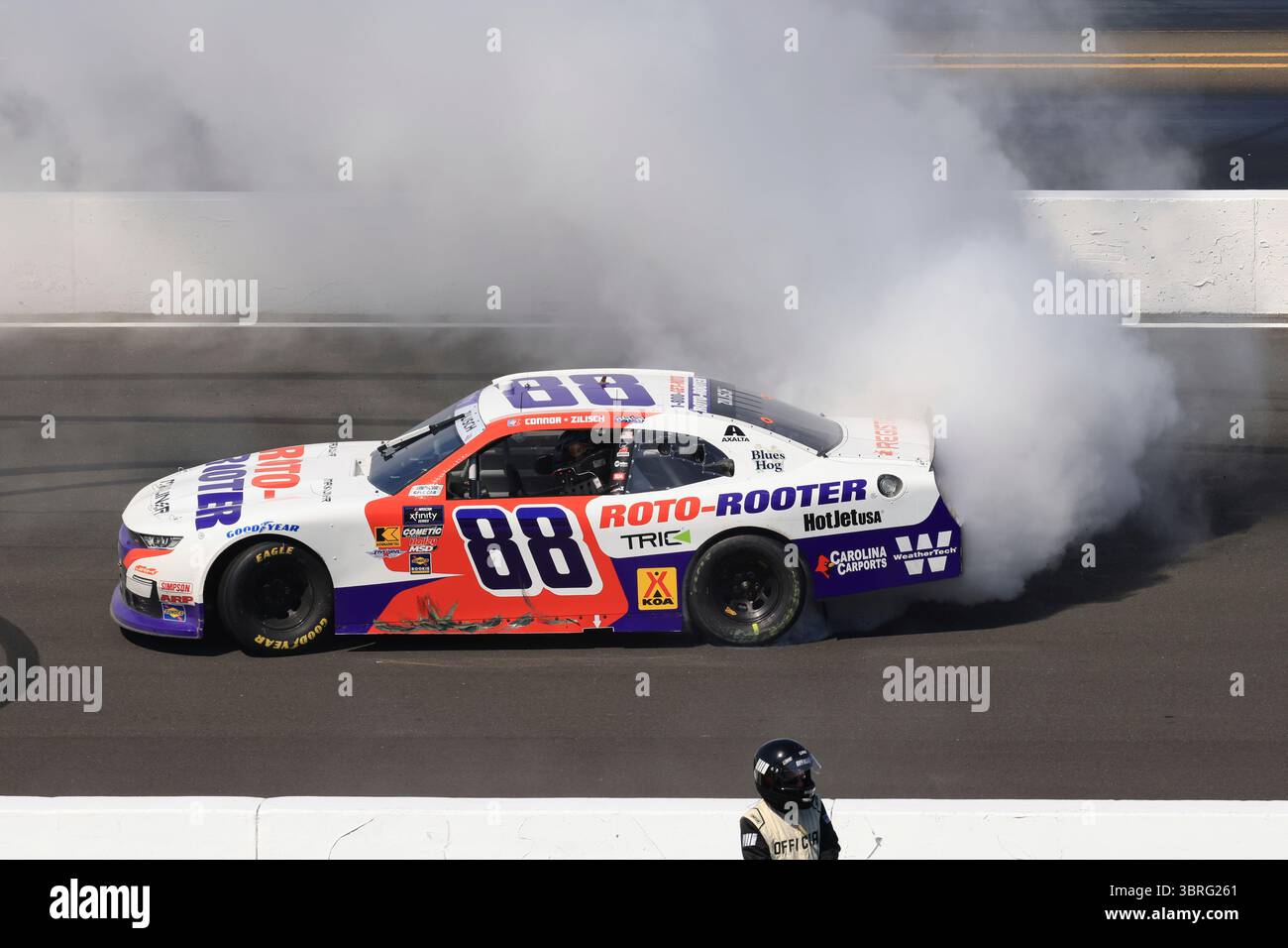 SONOMA, CA - JULY 12: Connor Zilisch (#88 JR Motorsports Roto-Rooter ...