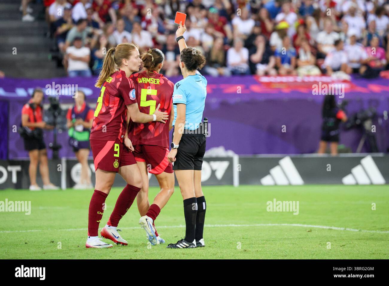 Zürich, Schweiz 12. Juli 2025: UEFA - Euro 2025 Woman - Schweden vs ...